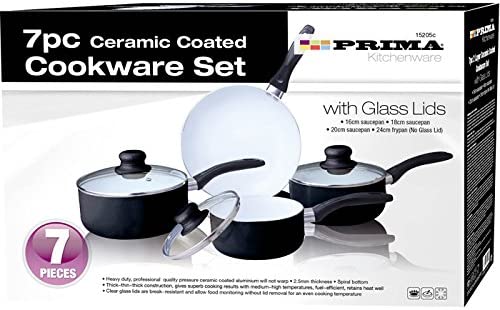 PRIMA 7PC Ceramic Cookware Set (15205C) – NZ